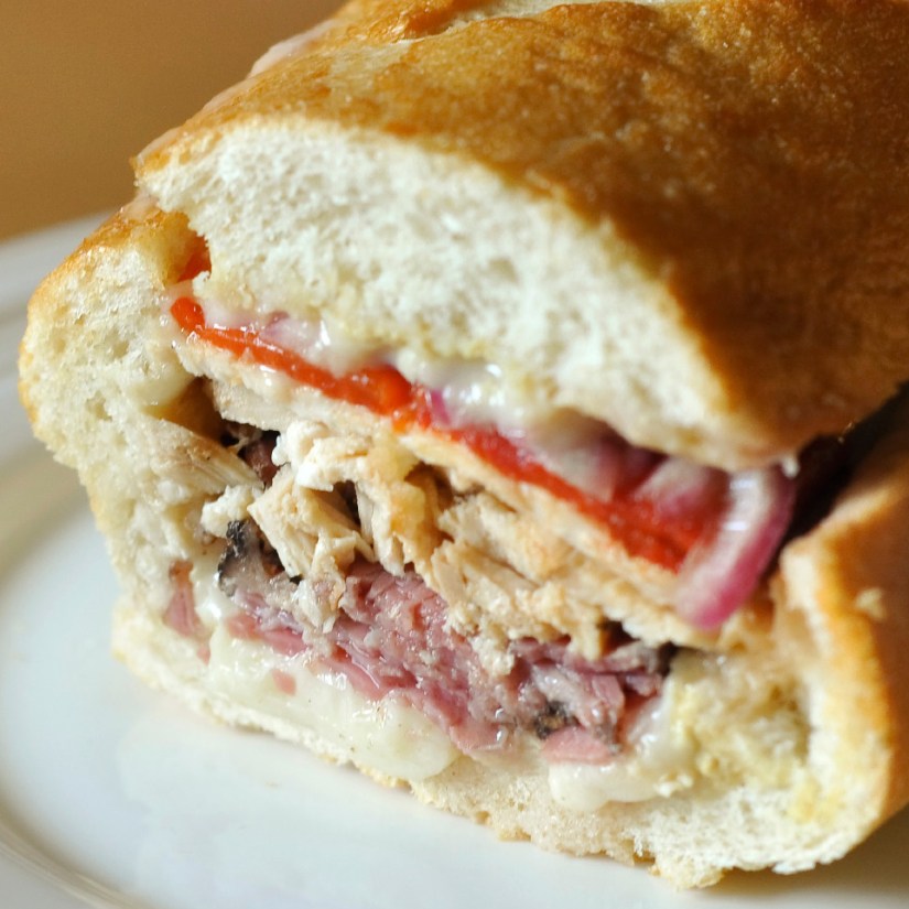 Recipe—Chicken and Cheese Stuffed Sammy