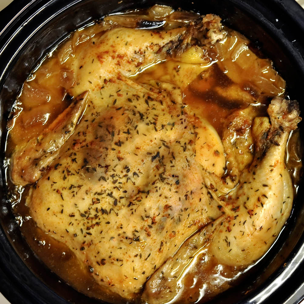Recipe—Whole Chicken in a Crock-Pot